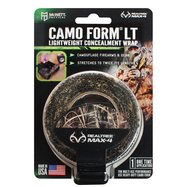 McNett Tactical Camo Form® LT Lightweight Camouflage Wrap, RealTree Ma ...